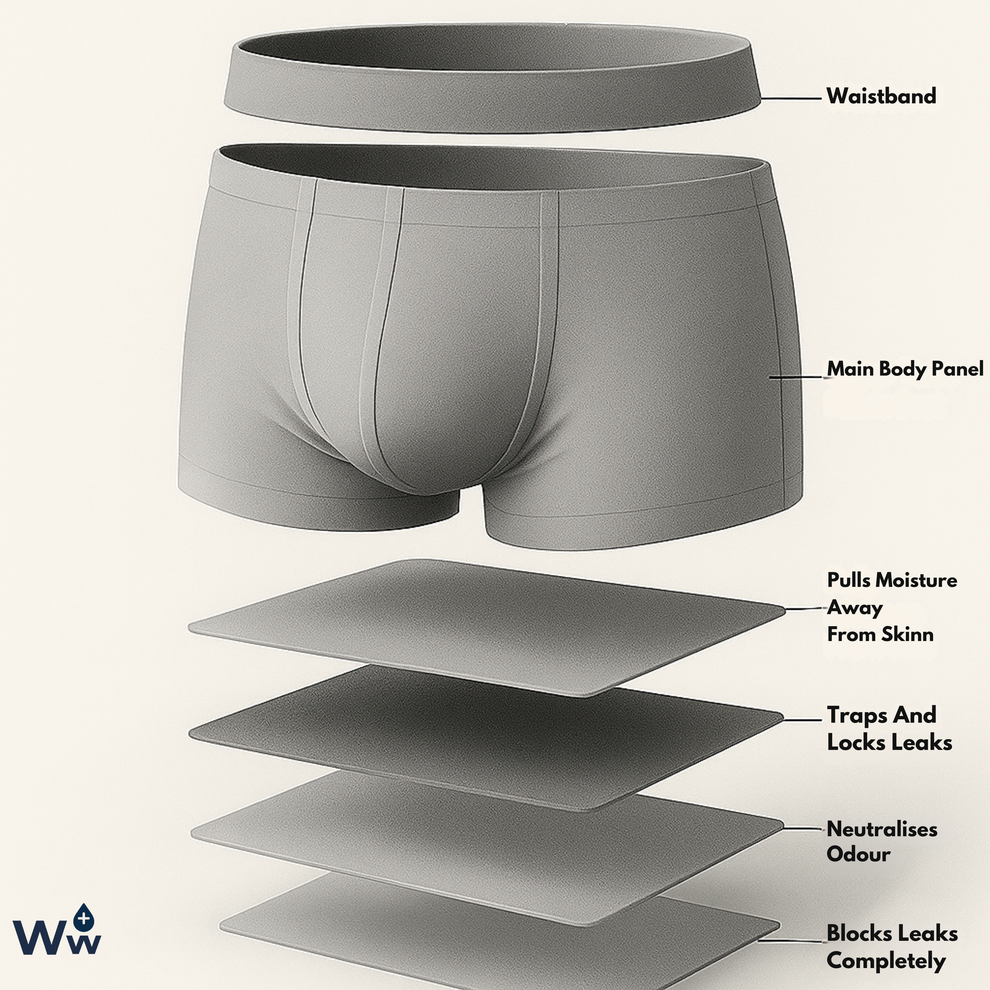 Walter’s Signature Leakproof Boxers (5-Pack) – Walter-Underwear